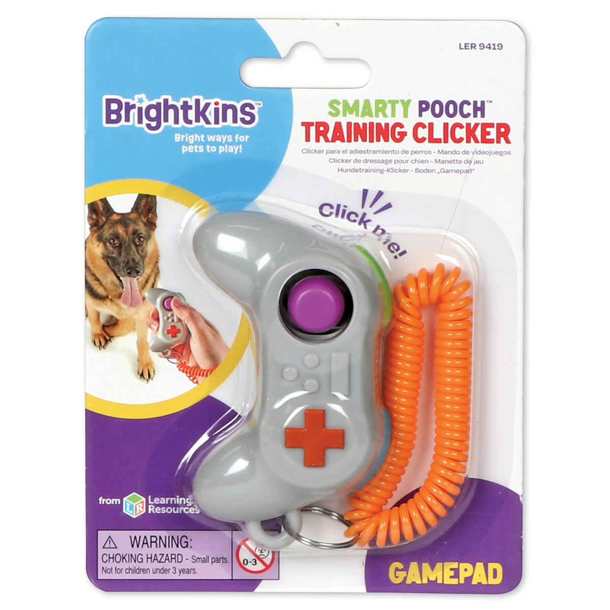 Smarty Pooch Training Clicker- CONTROLLER juguete de entrenamiento par ...